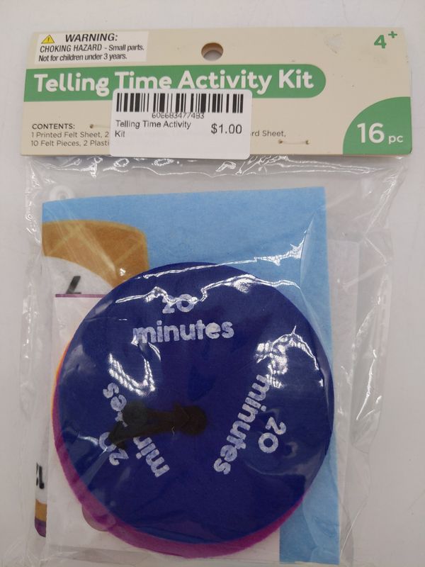 Telling Time Activity Kit