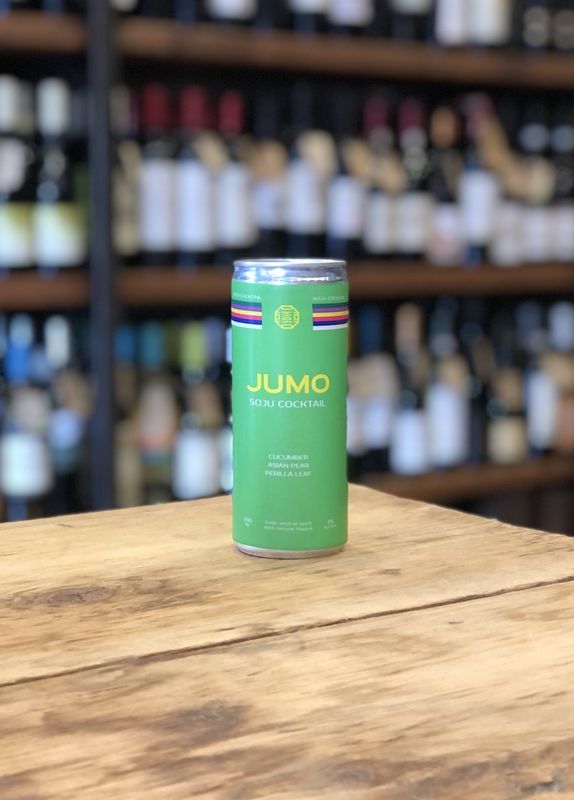 Jumo Soju Cocktail - Cucumber Asian Pear Perilla Leaf RTD Can (250ml)