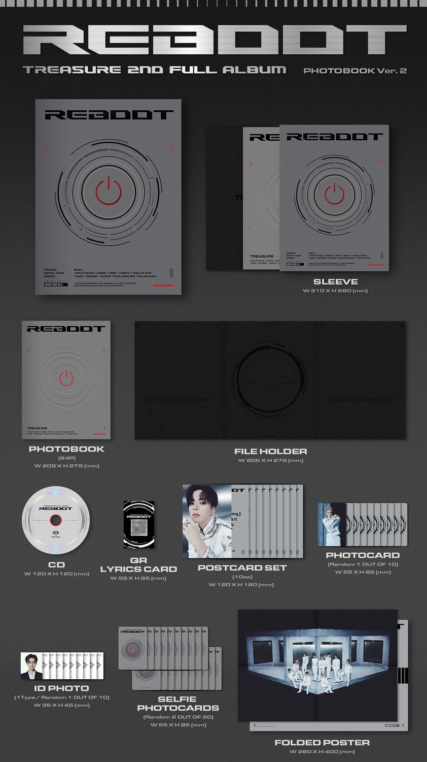 TREASURE REBOOT - Random Photobook