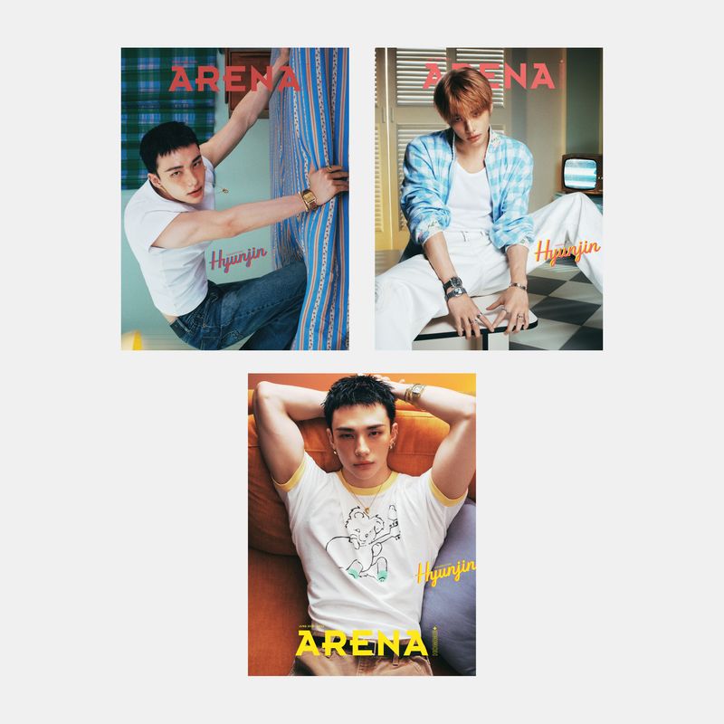 Stray Kids HYUNJIN ARENA Homme June 2025