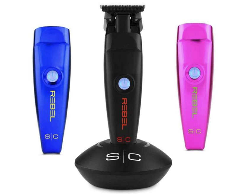 REBEL TRIMMER - PROFESSIONAL MODULAR SUPER-TORQUE MOTOR CORDLESS HAIR ...
