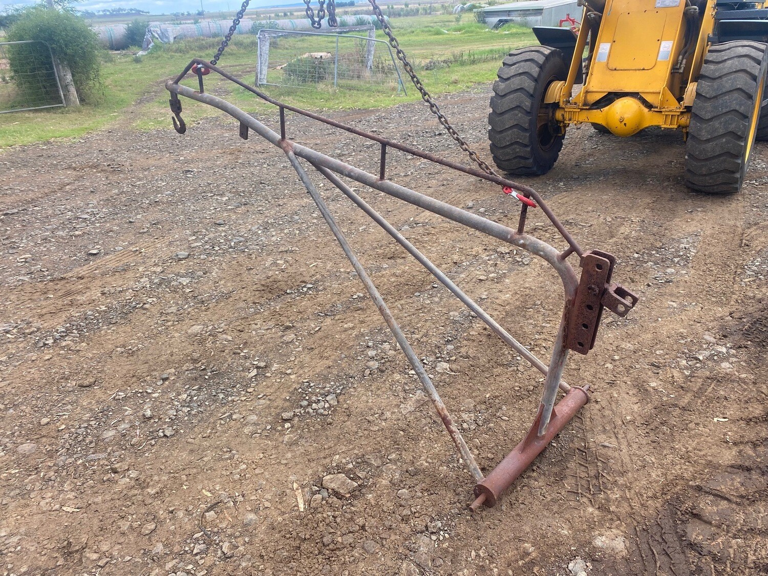 Tractor jib crane