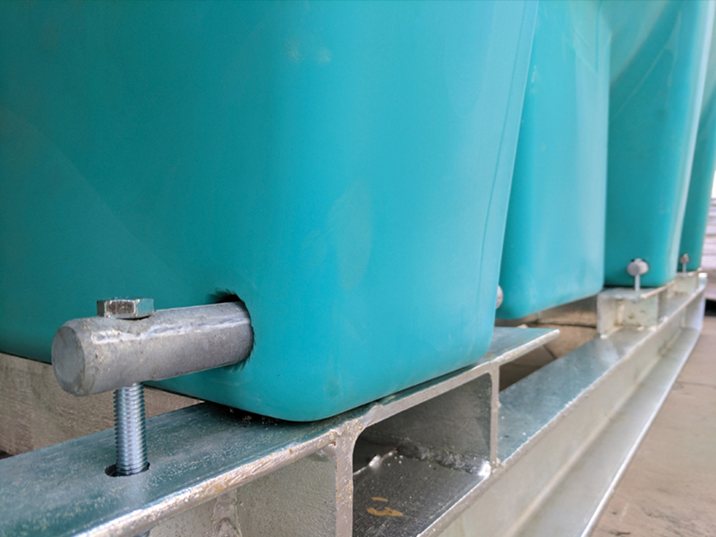 Aqua-V Water Cartage Tank 800lit
