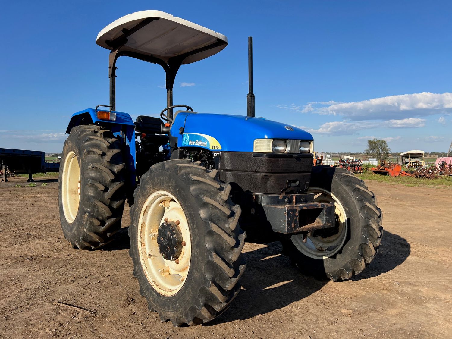 New Holland TT75 tractor