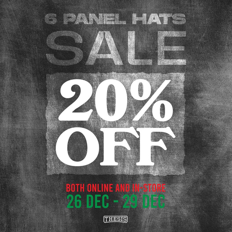 6 PANEL 20% OFF SALE