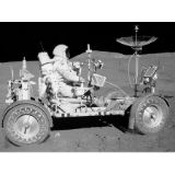 Apollo Lunar Rover Metal Earth Model