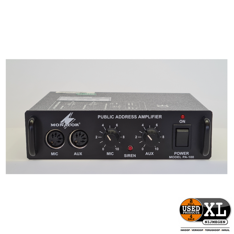 Monacor pa100 Versterker Mixer Amplifier Mono 12vdc | Met Garantie ...