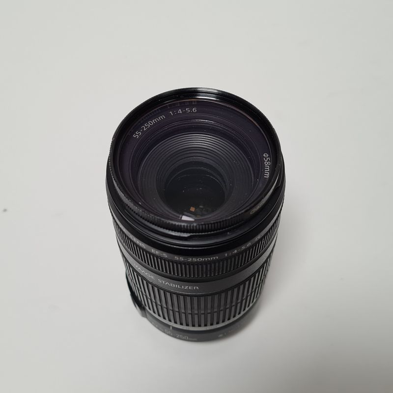 Canon EFS 55-250mm f/4-5.6 IS Zoom Objectief — Used Products