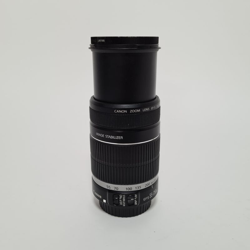 Canon EFS 55-250mm f/4-5.6 IS Zoom Objectief — Used Products