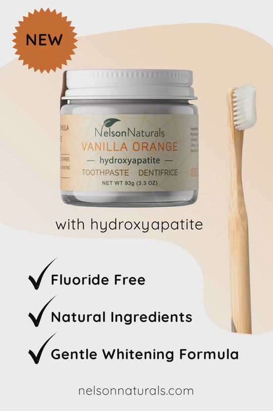 Hydroxyapatite Toothpaste - Vanilla Orange