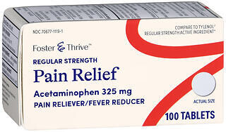 Ft Pain Relief 325 Mg Tablet