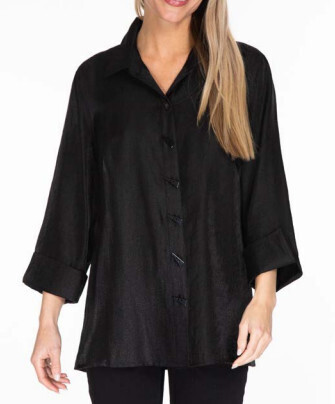 Black Hi-Low Shirt