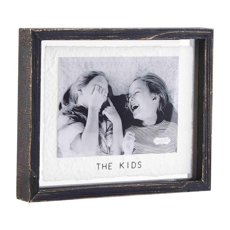 5x7 The Kids Frame Blk