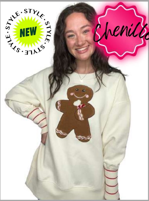 Gingerbread Man Carli Top