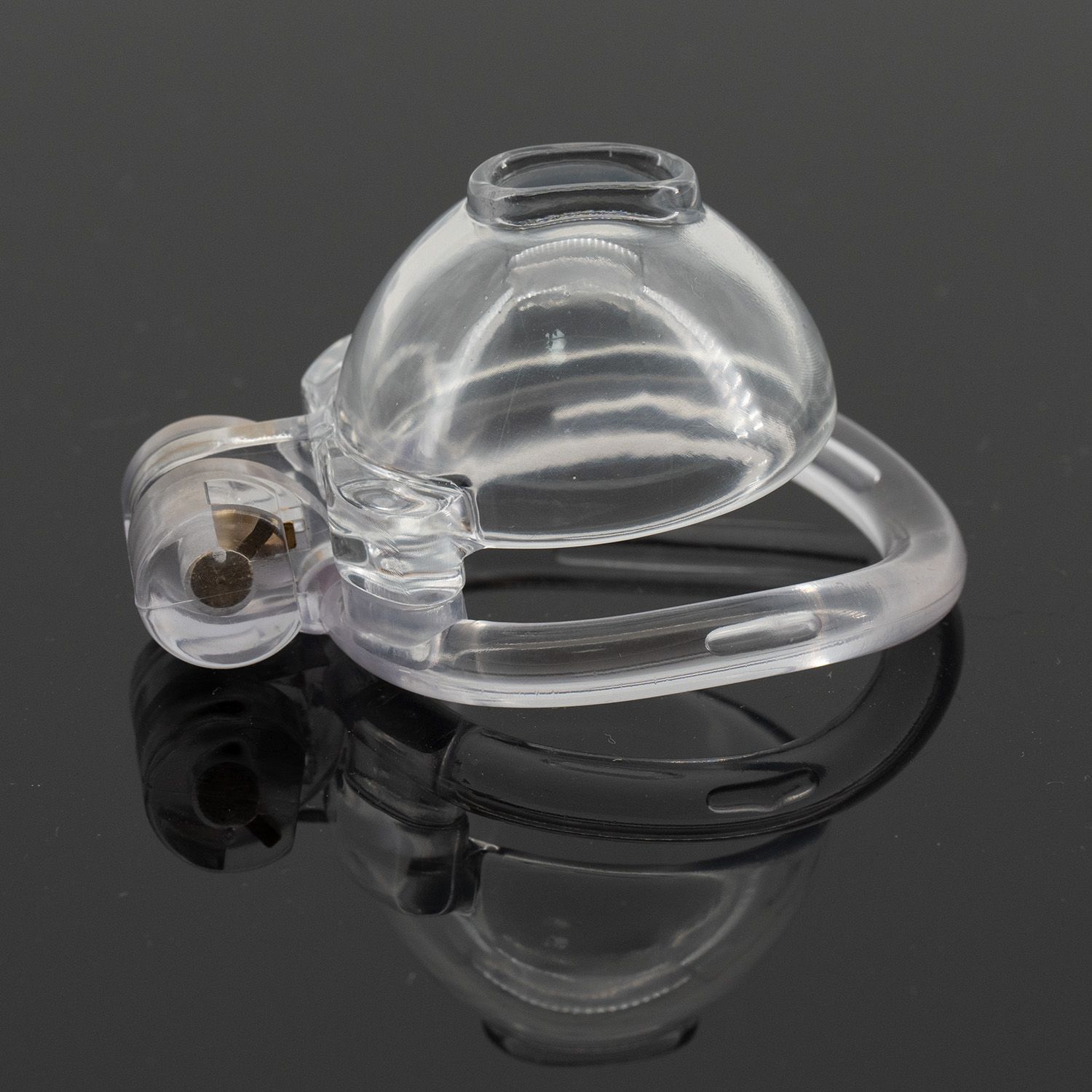 Clear Dome of Denial Male Chastity Device