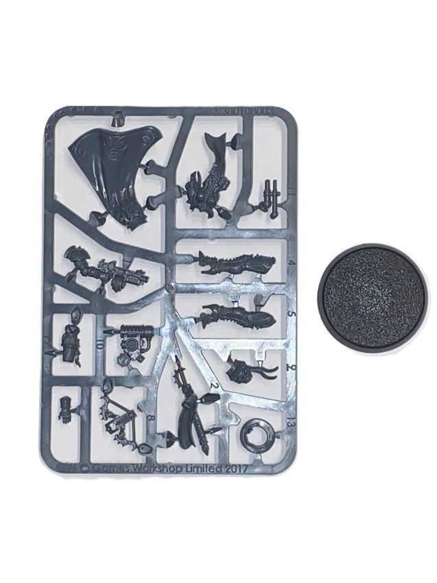 Palanite Justicar Magistrate Single Figure Off Sprue