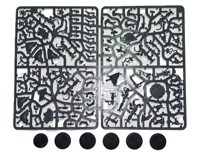 White Scars NEW Suboden Khan On Grav Bike Single Figure On The Sprue - WSCP