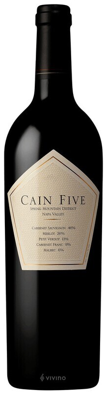 2018 Cain 'Five' Red Blend