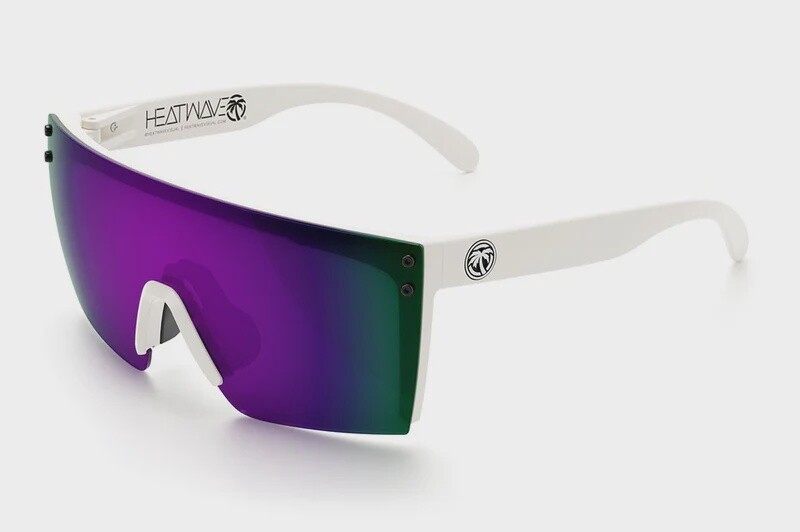 Heat Wave Lazer Face White / Ultra-Violet Lens