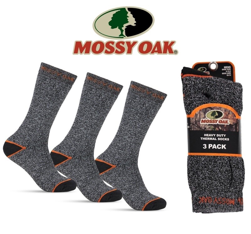 Mossy Oak Heavy Duty Thermal Socks 3 Pack