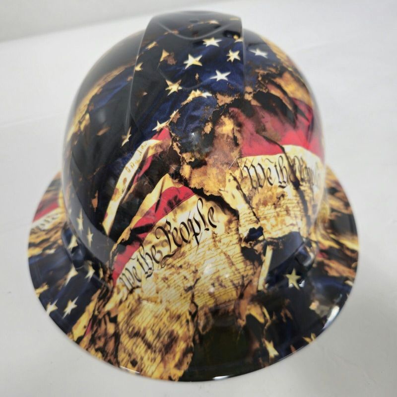Hydro Battle Worn Tattered and Torn USA Flag