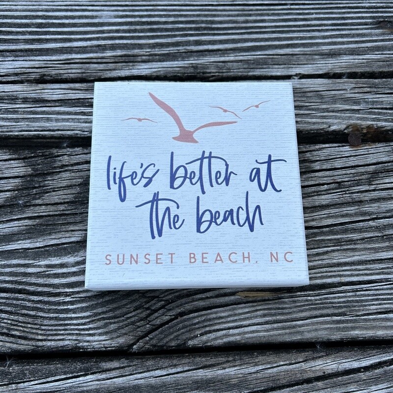 BLOCK LIFE'S BETTER BEACH