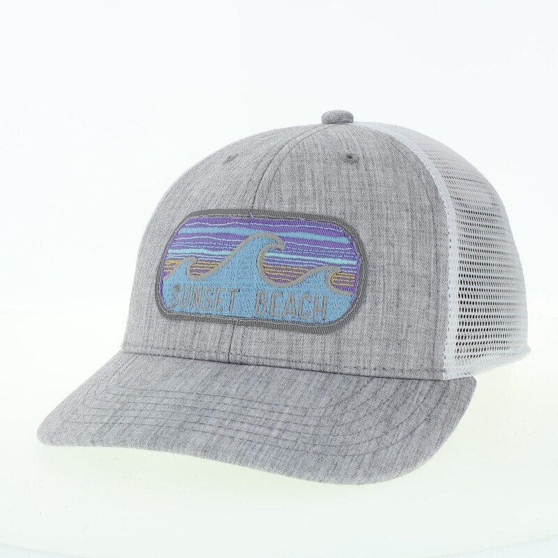 THE WAVE MPSY TRUCKER CAP MELANGE GRAY/WHITE