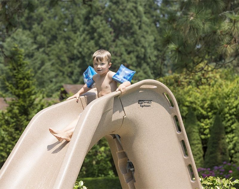 Removable and Deck Mounted Pool Slides