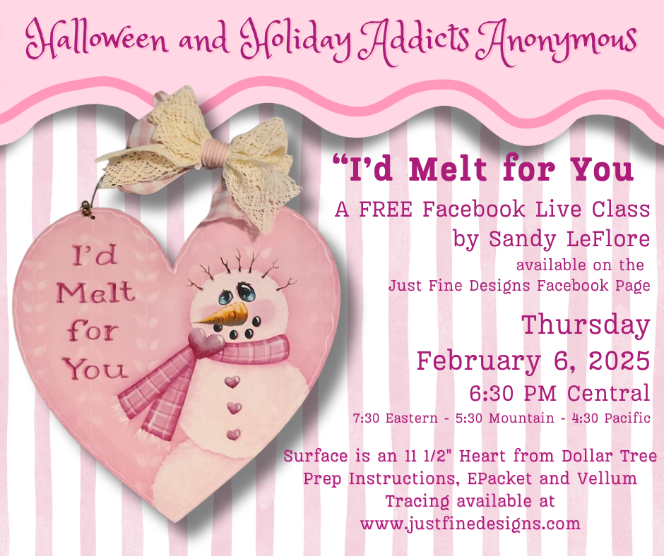 Just Fine Designs Painting Patterns by Sandy LeFlore