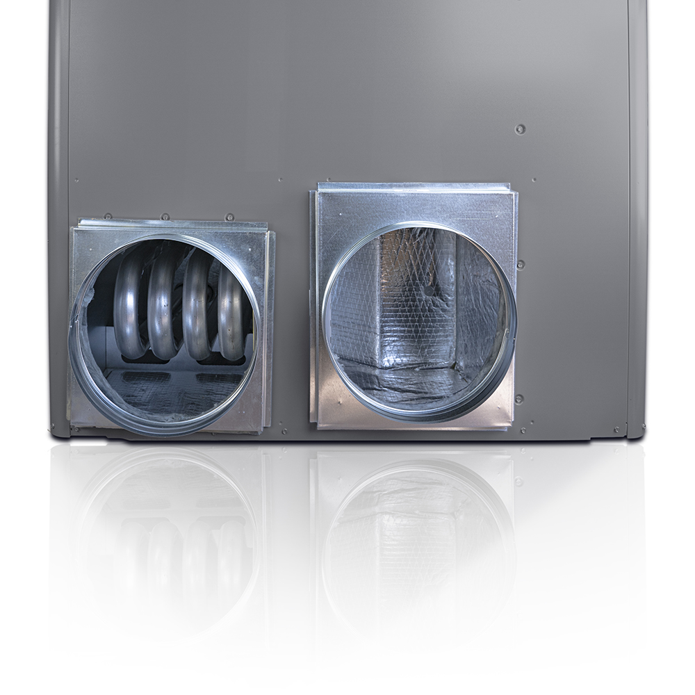 Downflow Application 14" Square to Round Adapter Kit for MRCOOL 2-3 Ton ...