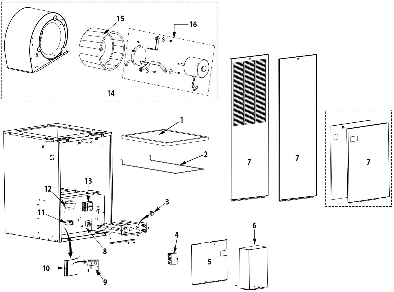 E7EM SERIES - ELECTRIC FURNACE