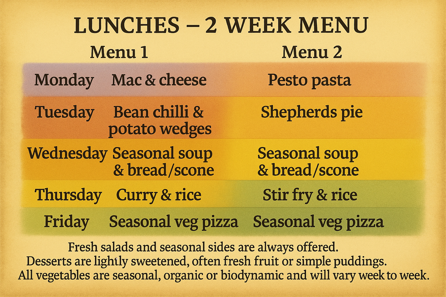 Autumn term: 3 Nov - 16 Dec