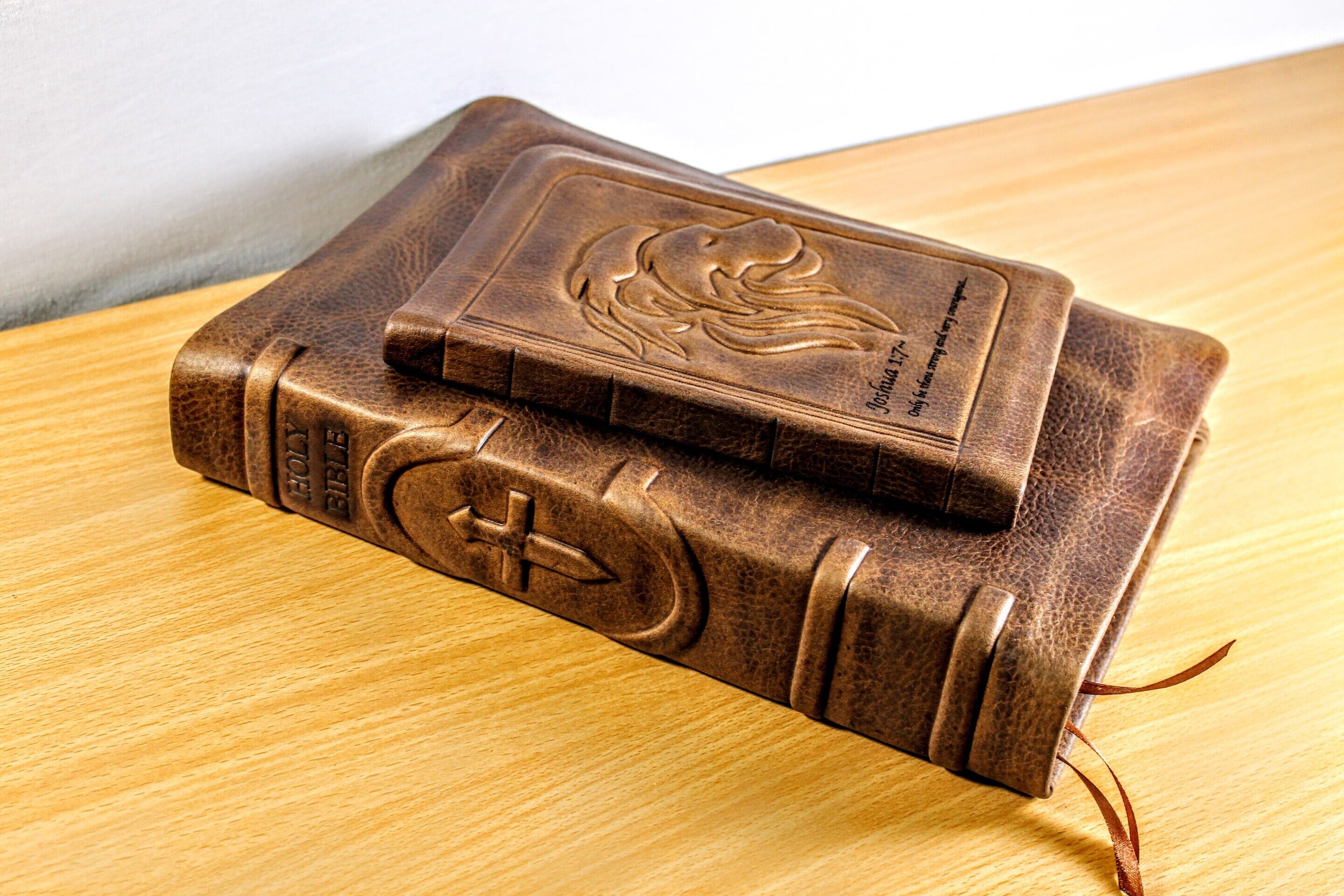 Custom Leather Bibles