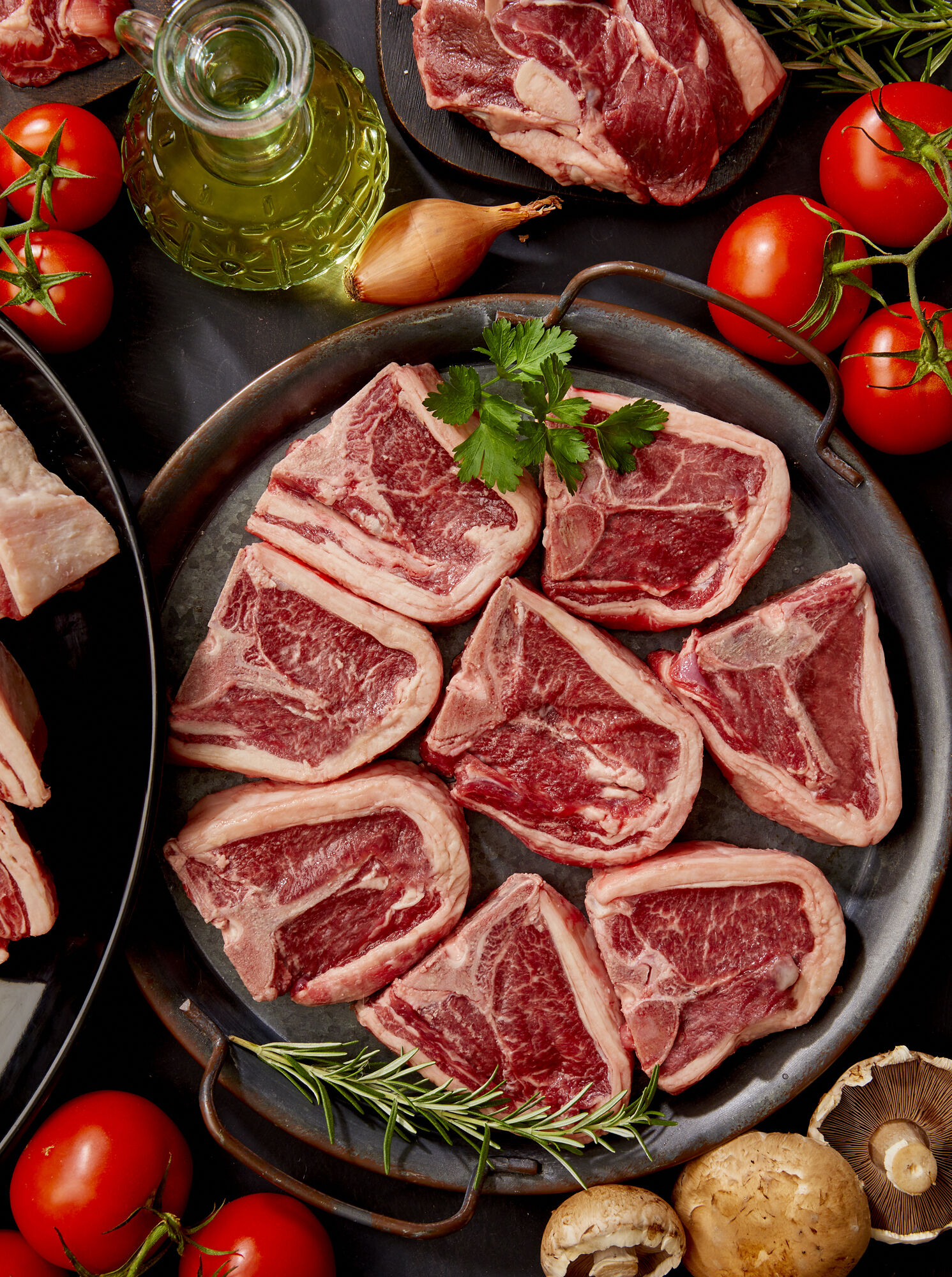 Saltbush reared Wiltshire Horn lamb, home delivered