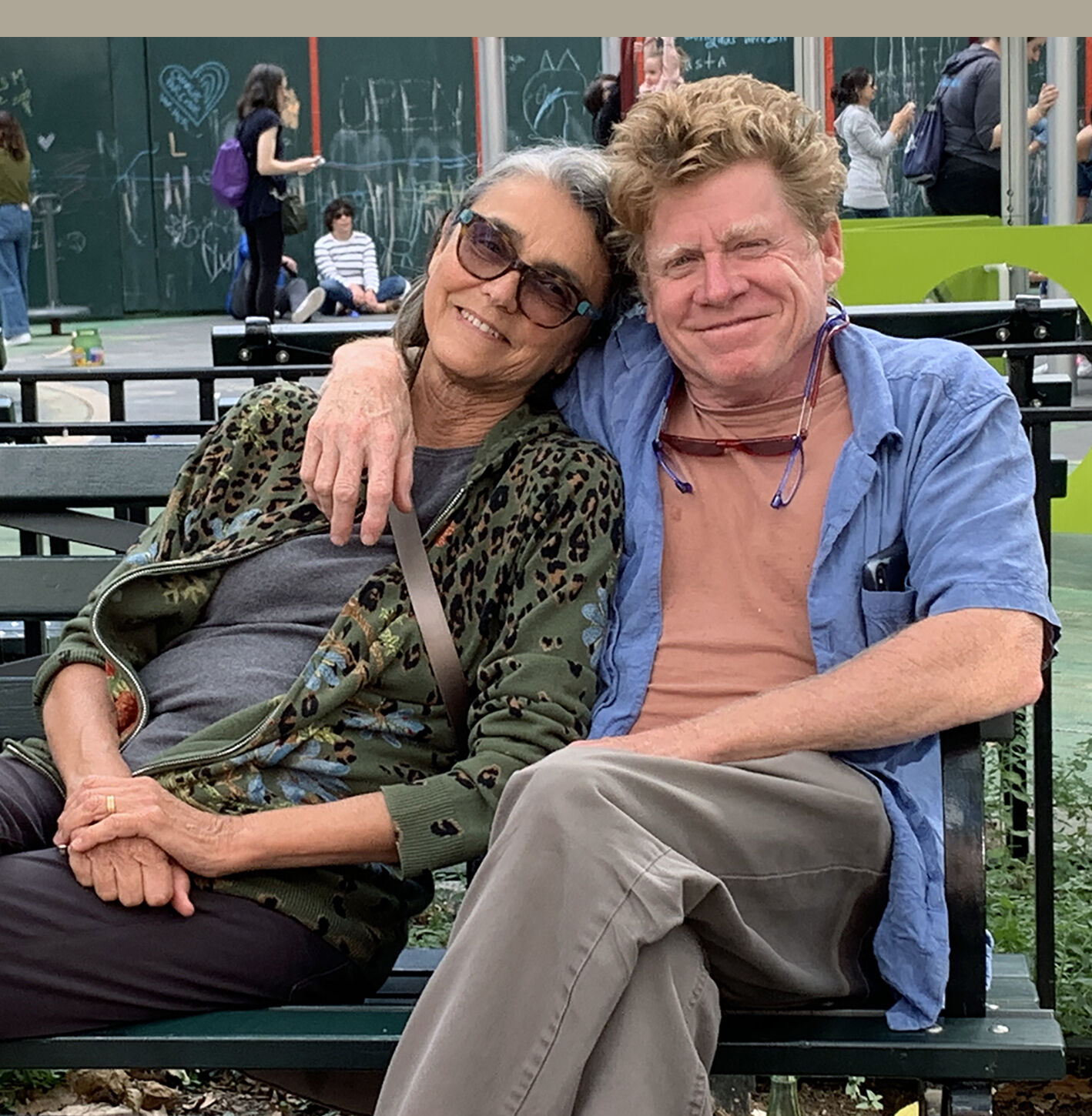 Chris Gustin and Nancy Train Smith